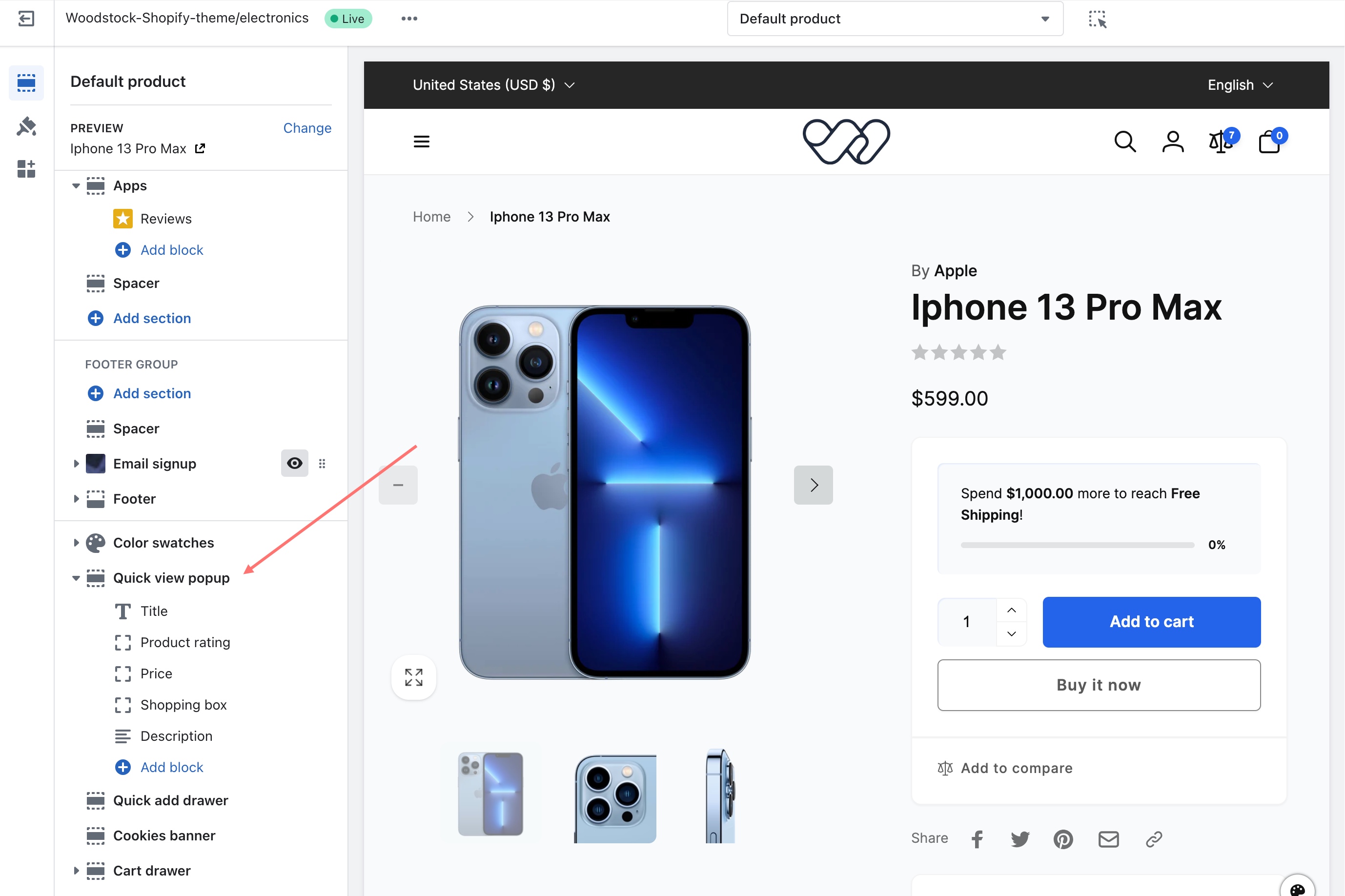 Quick view – Boostheme Help Center